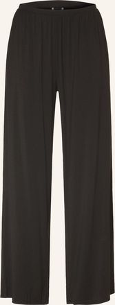 HUGO BOSS Schlafhose Blossom Mit Spitze schwarz