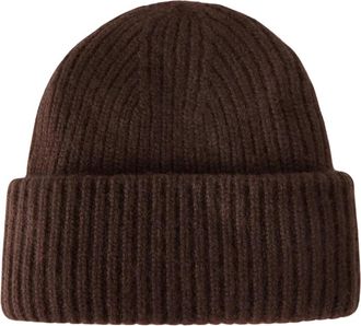 Yves Salomon Bonnet en cachemire - Femme - Accessoires - Brun - Taille: ONE Size