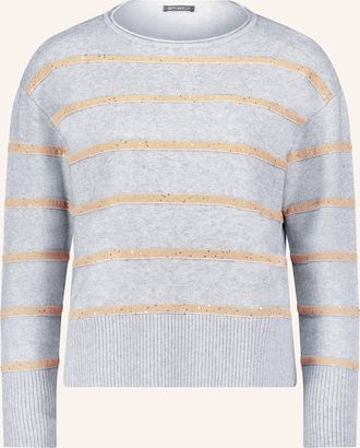 Betty Barclay Pullover Mit Pailletten grau