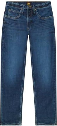 Lee Brooklyn Straight Jeans, Stoney, 34W / 32L Hommes