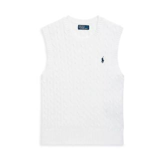 Polo Ralph Lauren Damen, Strickwaren, Wei&szlig;, XLGr&ouml;&szlig;e
