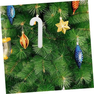 OSALADI 10 Stück Weihnachtliches Hängeornament Aus Schaumstoff 10cm Weihnachtskrücke Mit Aufhänger Langlebig Kreativ Für Baum Und Zimmerdeko Festliche Weihnac