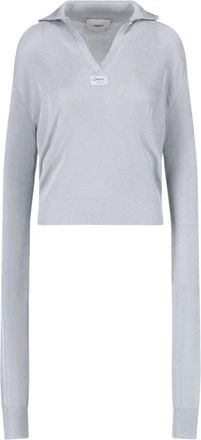 Coperni Poloshirt mit Knoten - Grau