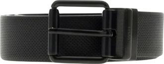 Guess Homme, Accessoires, Noir, Taille: M Ceinture en cuir v&eacute;ritable Boston