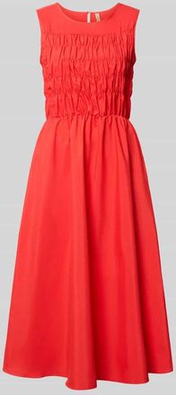 Soyaconcept Midikleid mit Smok-Details Modell DERBY