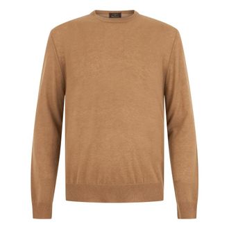 Slowear Slowear - Pull en cachemire - Homme - Pulls - Brun - Taille: XL