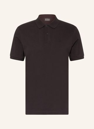 Scotch & Soda Pique-Poloshirt schwarz