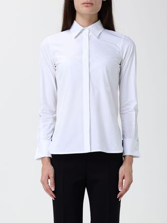 Max Mara Slim-Fit-Hemd von aus Stretch-Baumwolle mit verdeckter Knopfleiste