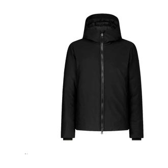 Save The Duck Schwarze Herrenjacke - - Sweatshirts & Hoodies - Herren - Schwarzk - 3XL
