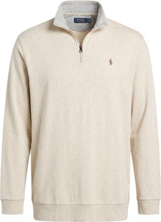 Ralph Lauren LUXURY JERSEY QUARTER-ZIP PULLOVER