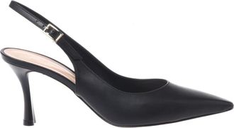 Baldinini Femme, Chaussures, Noir, Taille: 41 EU Escarpin Slingback en Cuir