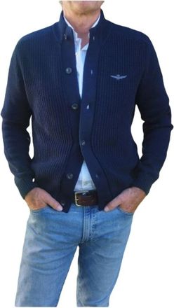 Aeronautica Homme, Pulls, Bleu, Taille: S SweaT-shirts & SweaT-shirts &agrave; capuche