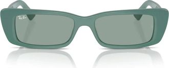 Ray-Ban unisex, Accessoires, Vert, Taille: 54 MM Style Intemporel Lunettes Teru Rb4425