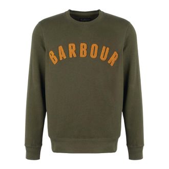 Barbour Homme, Sweatshirts et sweats à capuche, Vert, Taille: 2XL SweaT-shirt ras du cou Logo Vintage