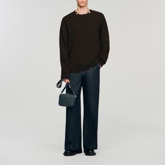 Sandro Petit sac en cuir reconstitu&eacute;