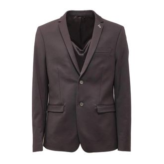 Patrizia Pepe Schwarze Jacke im italienischen Stil - - Jackets - Herren - Schwarzk - L