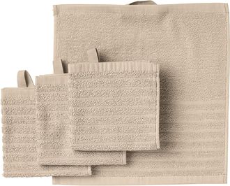 IKEA Ikea VÅGSJÖN Waschlappen, 30 x 30 cm, hellbeige