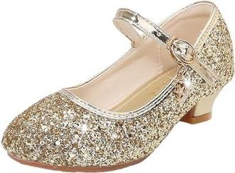 Generic Chaussures de Danse Femme Fermée Argent, Chaussures à Talons Élégant Doux Sandales Antidérapant avec Strass Chaussures de Mode Noir Chaussures Balleri