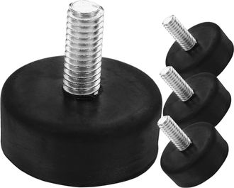 DOITOOL 4stücke Verstellbare Gummifüße Mit Schrauben Möbel Stellfüße Anti-rutsch Boden Schutz Vibration Dämpfer Für Tisch Stuhl Sofa Möbel Beine