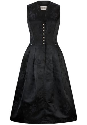 Stockerpoint Damen Daphne Midi Midi Dirndl, schwarz, 42