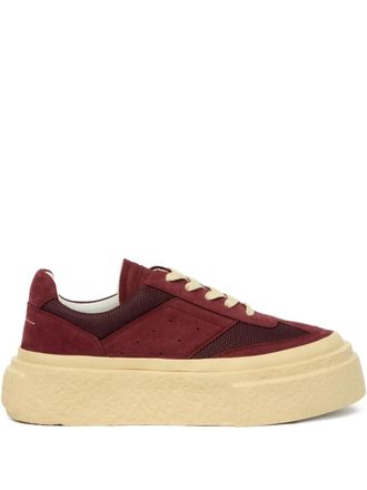 Maison Margiela Sneakers aus Wildleder - Rot