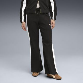 Puma Pantalon &eacute;vas&eacute; T7 Femme, V&ecirc;tements, Noir, XL