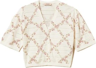 Twinset Femme, Pulls, Beige, Taille: 36 FR Cardigans