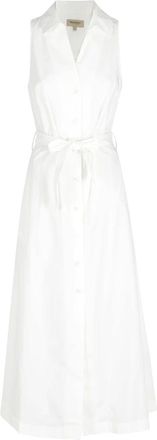 Woolrich Femme, Robes, Blanc, Taille: 36 FR Cotton Poplin Shirt Dress
