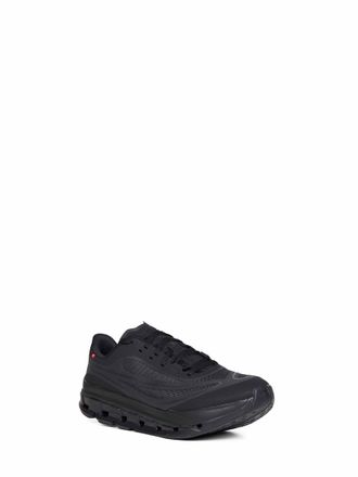 On Mens Sneakers Black Cloudflow 5 Ad Recycled Polyester Trainers
