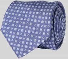 Gierremilano Seidenkrawatte mit feinem Strukturmuster