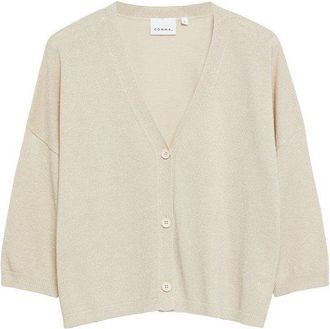 Comma Cardigan Strickjacke Strickjacke mit Glitzergarn