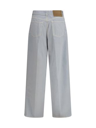 Haikure Womens Bethany Twill 45 Jeans Plein Air Cotton; Linen