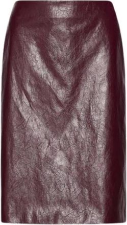 Marella Femme, Jupes, Rouge, Taille: 36 FR Pencil Skirts