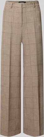 Cambio Wide Leg Weite Hose mit Viskose-Woll-Anteil Modell ALEXIS