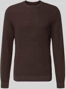 Mc Neal Strickpullover mit gerippten Abschlüssen