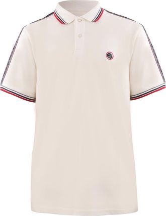 Pretty Green Eclipse Poloshirt f&uuml;r Herren, Regul&auml;r, kurz&auml;rmlig (Wei&szlig;)
