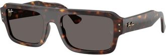 Ray-Ban unisex, Accessoires, Brun, Taille: 56 MM Flacko Rb4454 1359B1 Lunettes de soleil