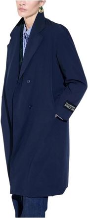 Lola Casademunt Technischer Trenchcoat mit feiner Steppung - - Coats - Damen - Blau - L