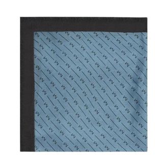 Max Mara Silky Scarves - - Accessories - Damen - Blau - ONE SIZE