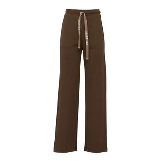 Max Mara Smmbali Weite Hose - - Trousers - Damen - Braun - S