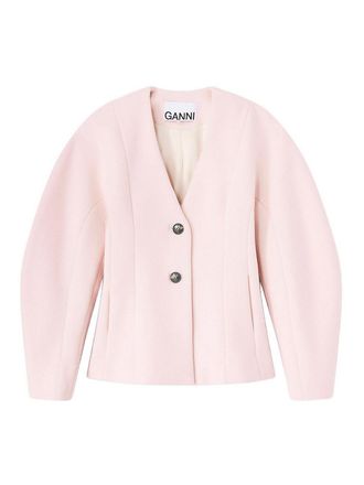 Ganni Blazer - Nude