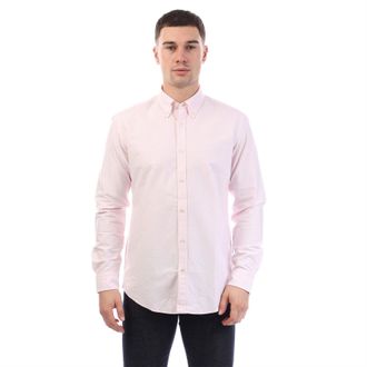 HUGO BOSS H-Roan Hemd f&uuml;r Herren, Oxford Baumwolle (Pink)