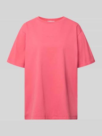 Oh April Oversized T-Shirt mit r&uuml;ckseitigem Stitching Modell Flower