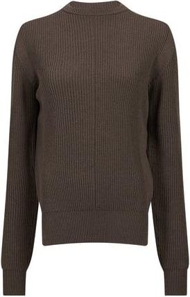 Rick Owens Pull mailles col rond en laine