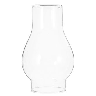 BESPORTBLE Besportble Vintage &Ouml;Llampenschirm Aus Klarem Handgeblasenem Glas Windgesch&uuml;Tzter Glaslampenschornstein Ersatz F&uuml;R Traditionelle &Ouml;Llampen Camping Und H