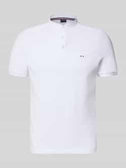Daniel Hechter Regular Fit Poloshirt mit Stehkragen