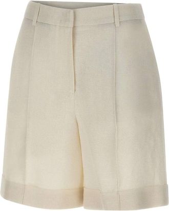 Eleventy Femme, Shorts, Blanc, Taille: 36 FR Shorts