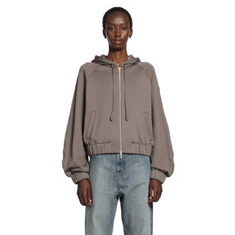 Moncler Fleece Zip Up Hoodie