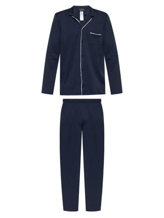 Hanro Night & Day Pyjama - Blau