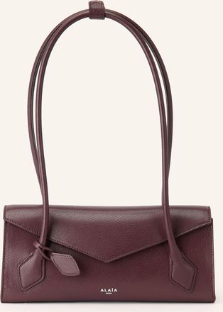 Alaia Ala&iuml;a Schultertasche Teckel Flap Small rot
